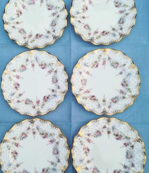 Тарелка Antoinette Royal Crown Derby Porcelain Com