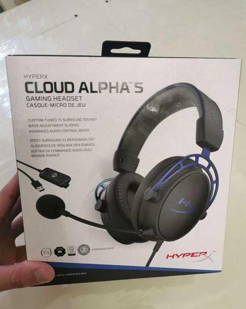 Звуковая карта для наушников hyperx cloud alpha s