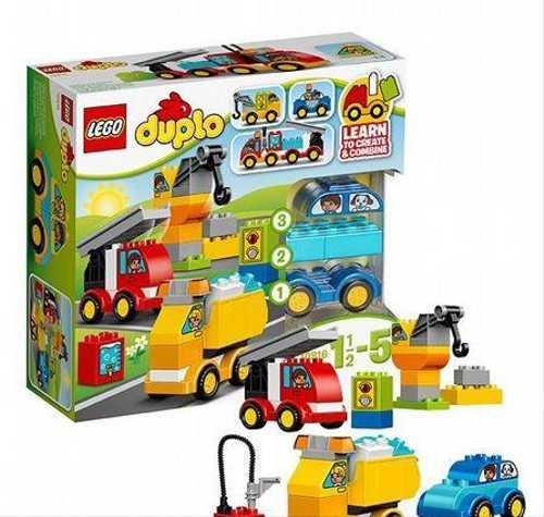 Lego Duplo машинки, полиция, аэропорт, стройка