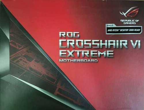 AM4 Asus ROG Crosshair VI Extreme X370 проверка