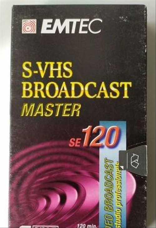 Видеокассета S-VHS "emtec" (basf)