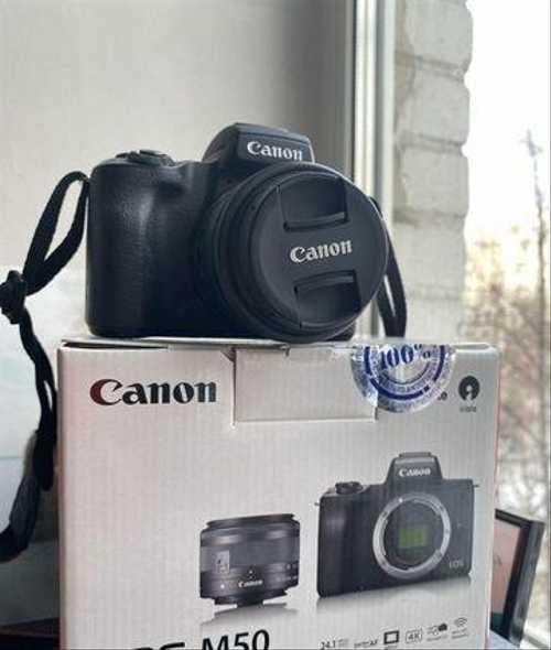 Беззеркальный Фотоаппарат Сanon M50