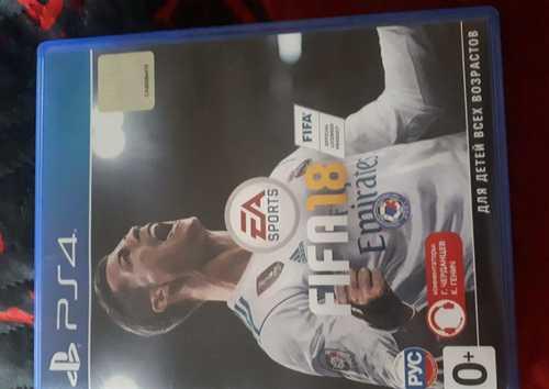 Продается диск на PS4 Fifa18