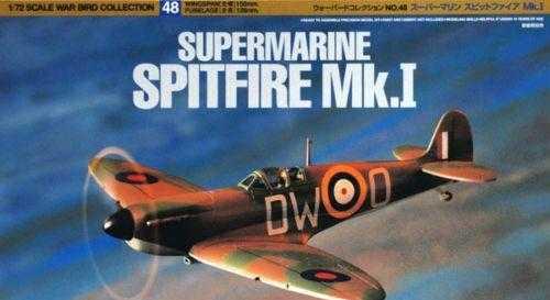 Tamiya 60748 Supermarine Spitfire MK.I 1/72