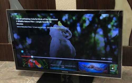 Samsung 40" 102 см со Smart TV Android, Wi Fi