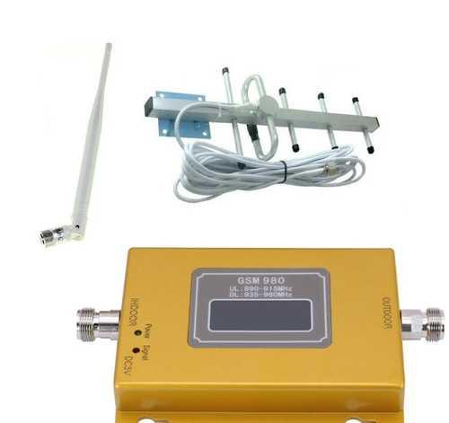 Усилитель сотового сигнала Repeater GSM до 50 м2