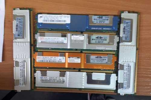 Оперативная память ddr2 HP 1GB 2Rx8 PC5300F-555-11