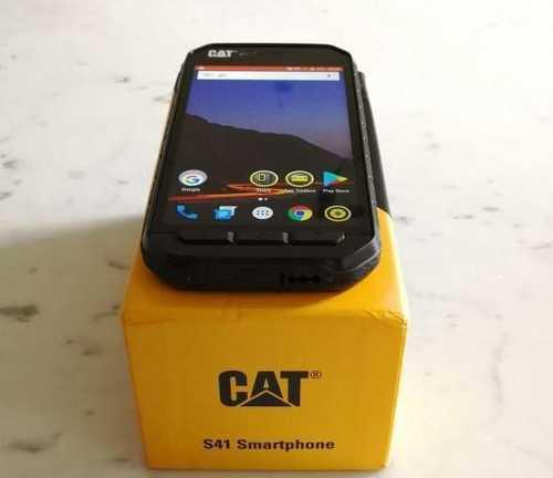 Бронированный смартфон Cat S41