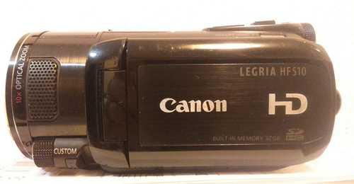 Canon HFS10. HF200