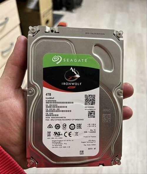 Hdd 4tb Seagate IronWolf ST4000VN008