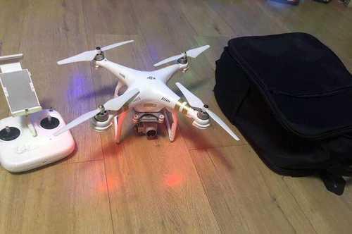 Квадрокоптер dji phantom 3se