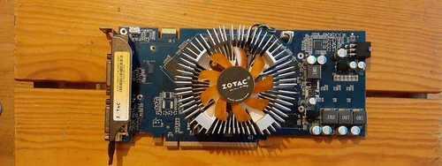 Видеокарта 9800GT 1gb zotac 256BIT DDR3