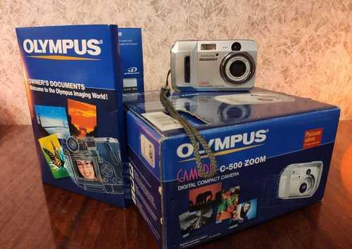 Olympus C500 + кабель