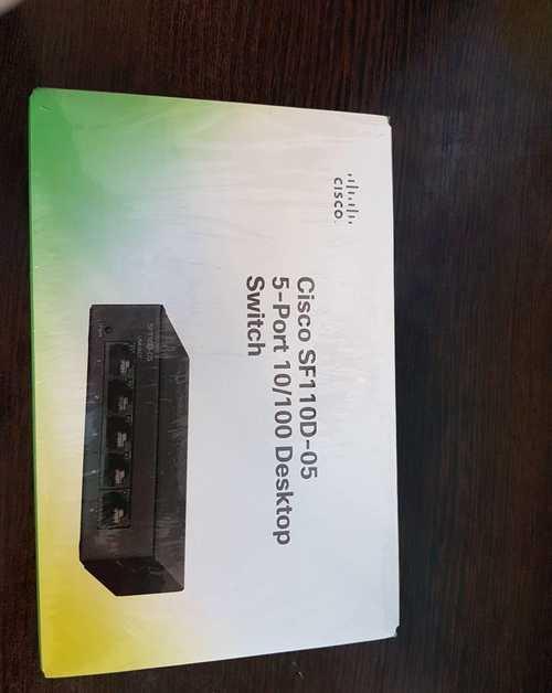 Cisco SF110D-05 5-Port 10/100 Desktop Switch