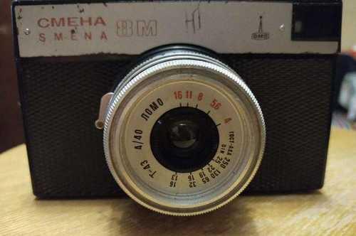 Пленочный фотоаппарат Смена 8М ломо