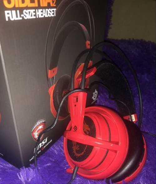 Наушники Steelseries Siberia v2 MSI Gaming