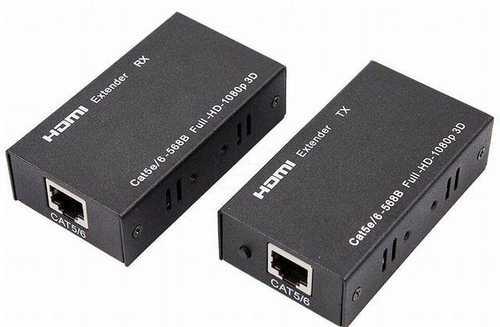 Удлинитель hdmi-LAN-hdmi Orient VE045