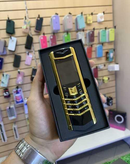 Телефон Vertu Signature (Glod and Black)