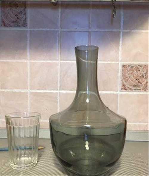 Графин, ваза из стекла
