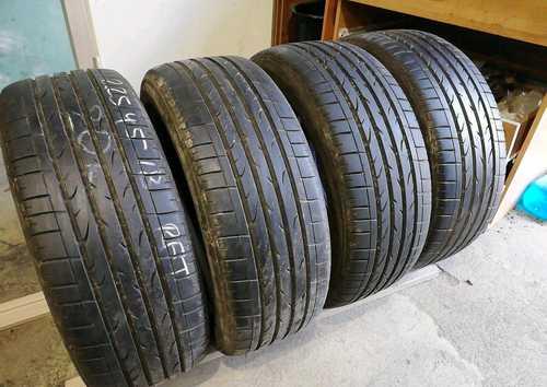 Летние шины 225/45 R18 RunFlat Bridgestone dueller