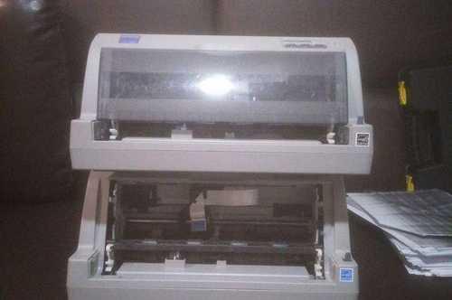2 штуки Epson lq-630 на запчасти
