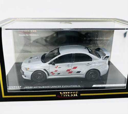 Mitsubishi Lancer Evo X Ralliart 1:43