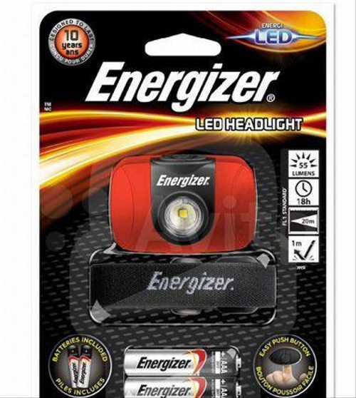 Фонарь energizer LED Headlight 2AAA