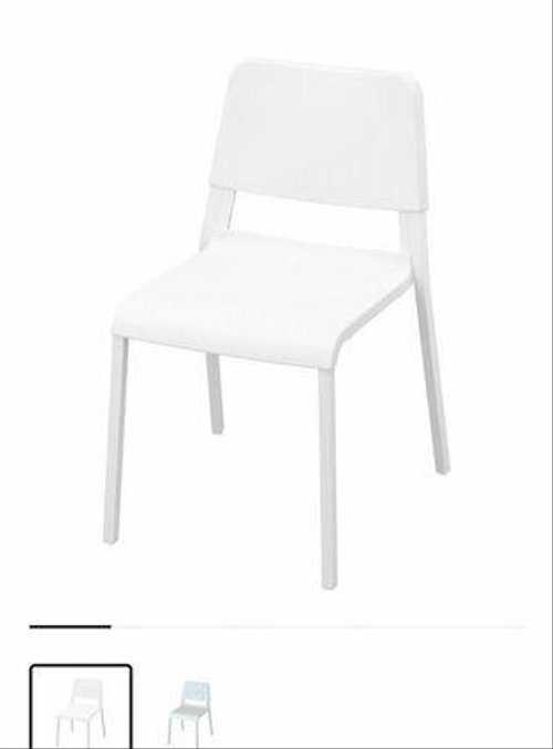 Стул белый Teodores IKEA 2 шт