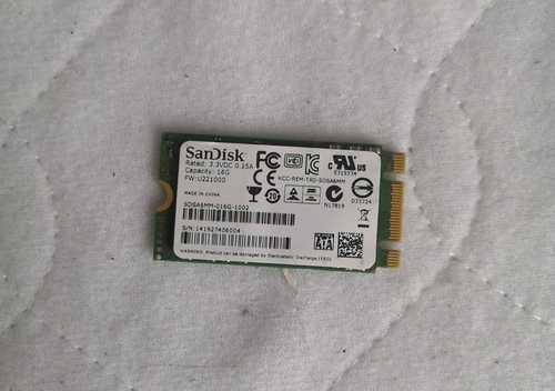 Ssd SanDisk m2 14 gb 2242