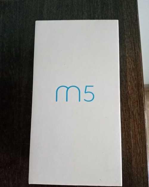 Коробка от meizu m5