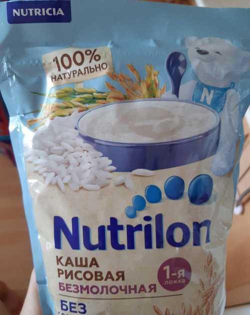 Каша Nutrilon рисовая безмолочная