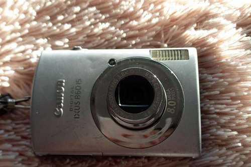 Компактный фотоаппарат canon Digital ixus 860 is