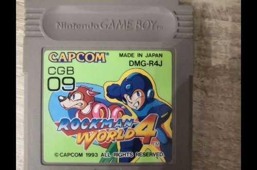 Rockman World 4 (Gameboy) - Отличное Состояние