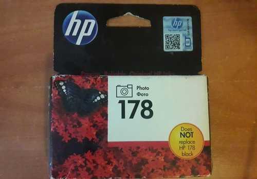 Картридж hp 178 черный