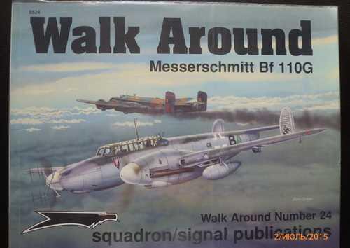 Журналы Squadron/signal Bf 110G Walk Around и др