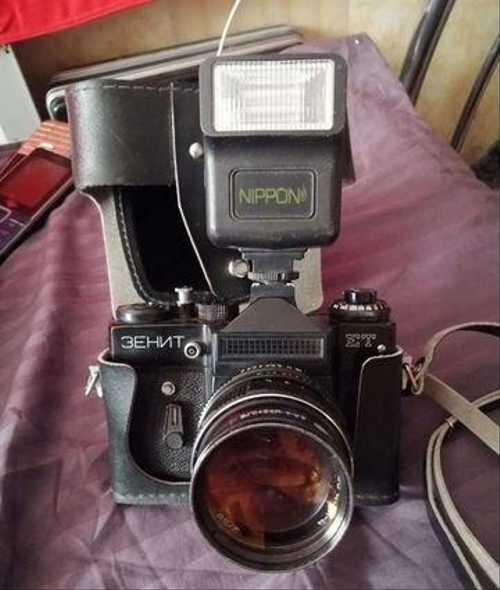 Плёночный фотоаппарат Зенит-ет - Объектив - ал4-м5