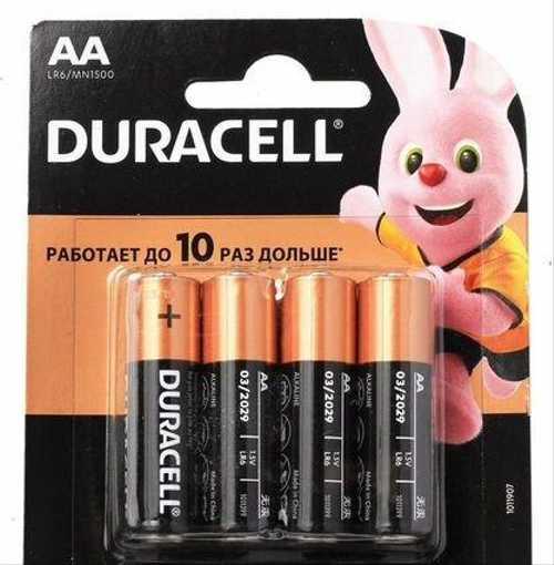 Новые батарейки durasell AA