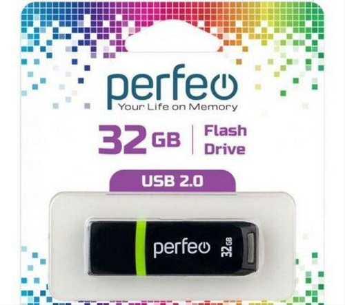 Флешка USB 32Gb Perfeo C11 Black