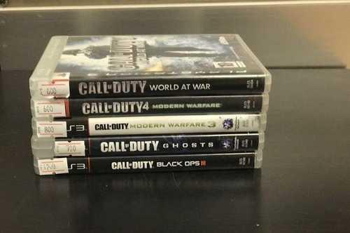 Call of Duty Все части PS3