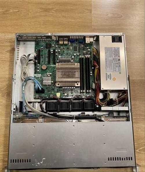 Сервер Supermicro E3-1220 16 ram 4x500 Gb HDD