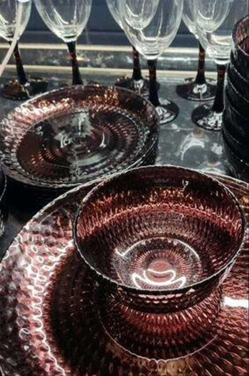 Набор посуды Luminarc Idylle Lilac 30пр новый