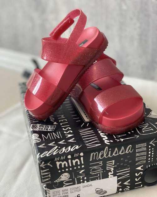 Сандалии для девочки mini Melissa
