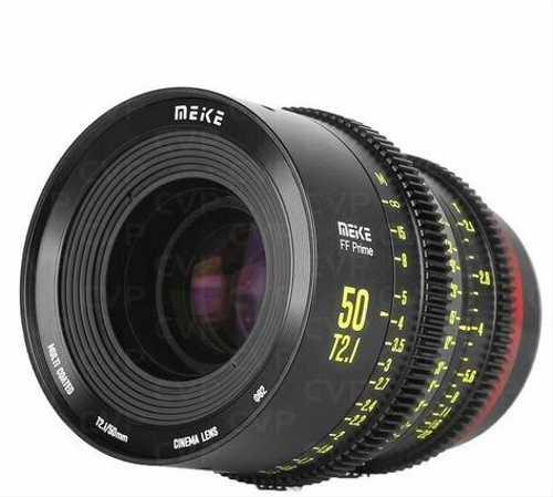 Объектив Meike Prime 50mm T2.1 Cine Lens (Canon RF
