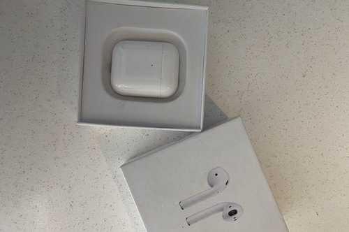 Чехол с беспроводной зарядкой airpods2