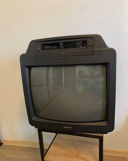 Телевизор + видеомагнитофон Daewoo DVT-2084D, 20”