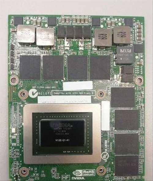 Nvidia quadro 3000M на 2Gb