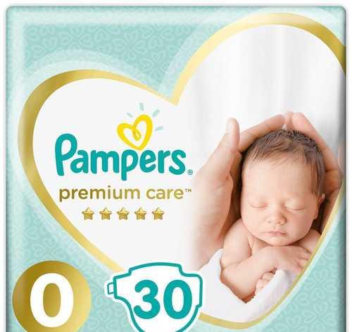 Подгузники Pampers 0 и Huggies 0+