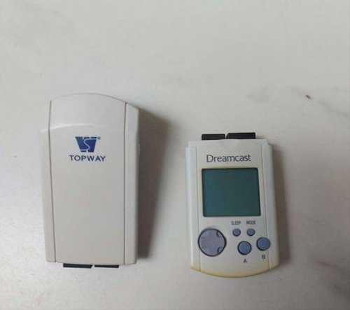 Sega dreamcast VMU и Vibropack