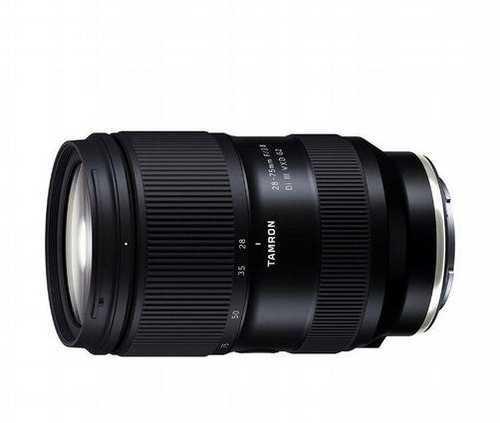 Новый рст Tamron 28-75mm F/2.8 Di III VXD G2 sony