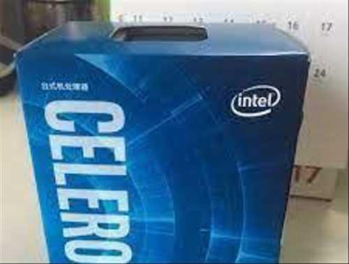 Процессор celeron G3900 + Куллер BOX